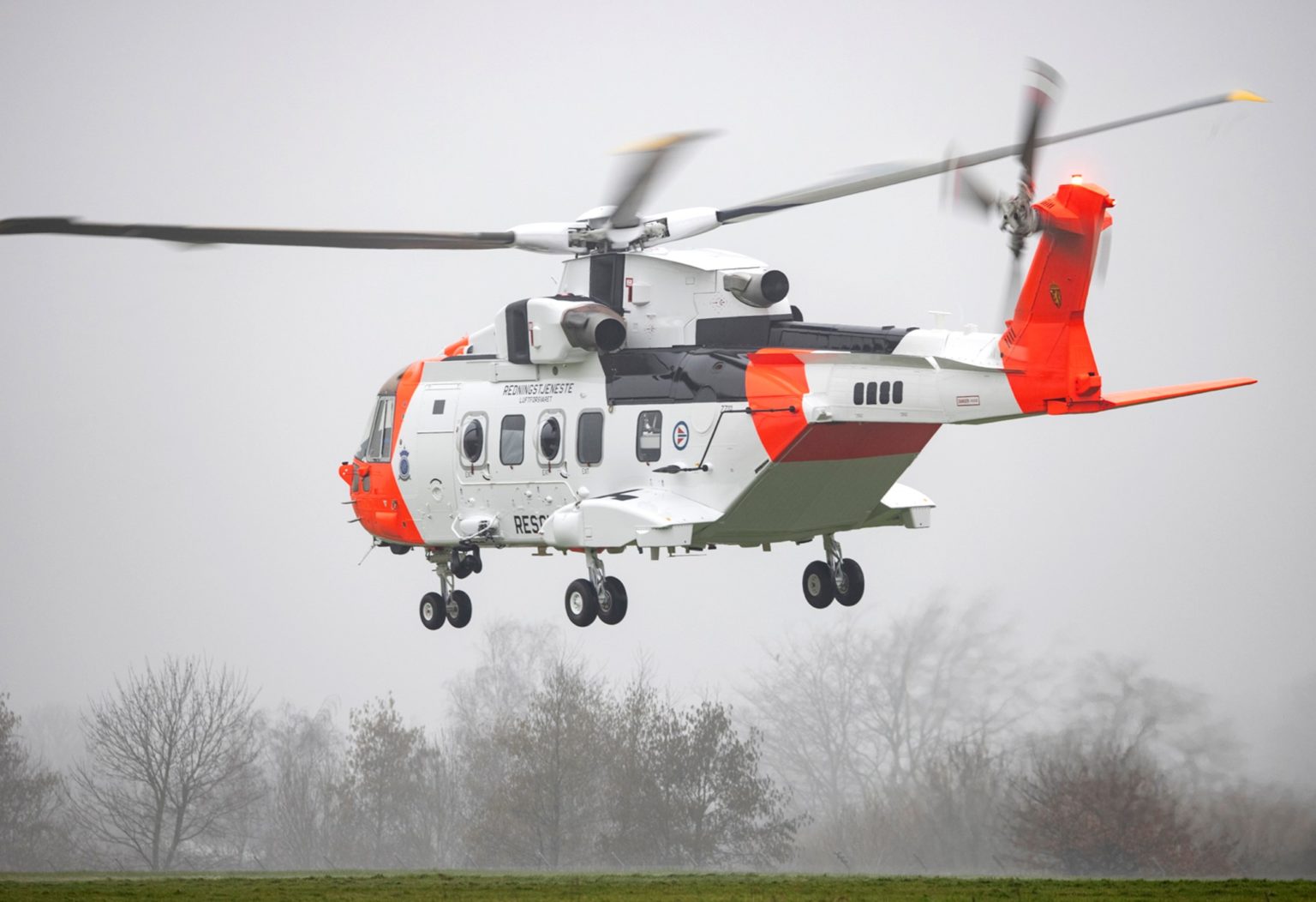 Noruega recebe décimo AW101 SAR » Força Aérea