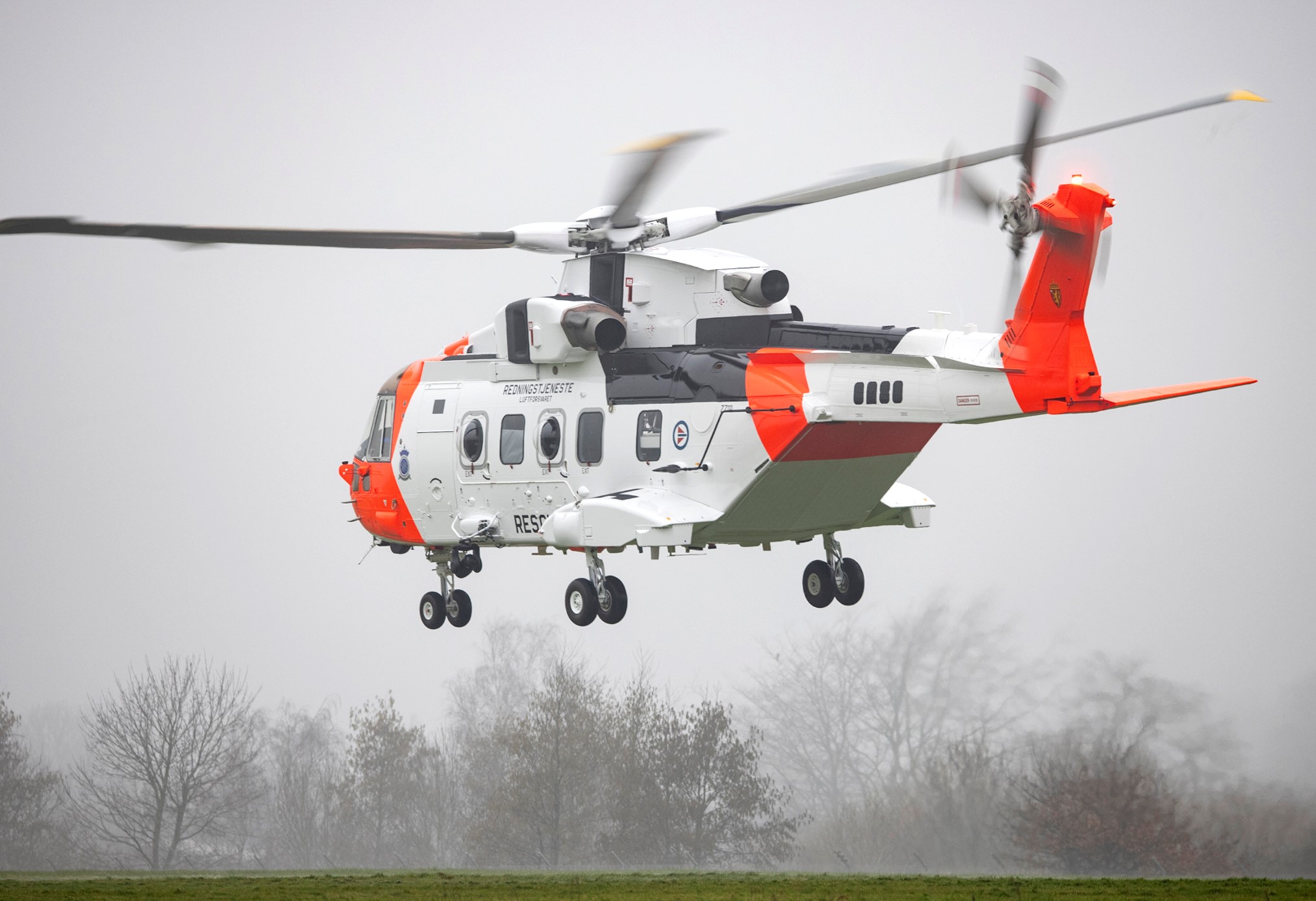 Noruega recebe décimo AW101 SAR » Força Aérea