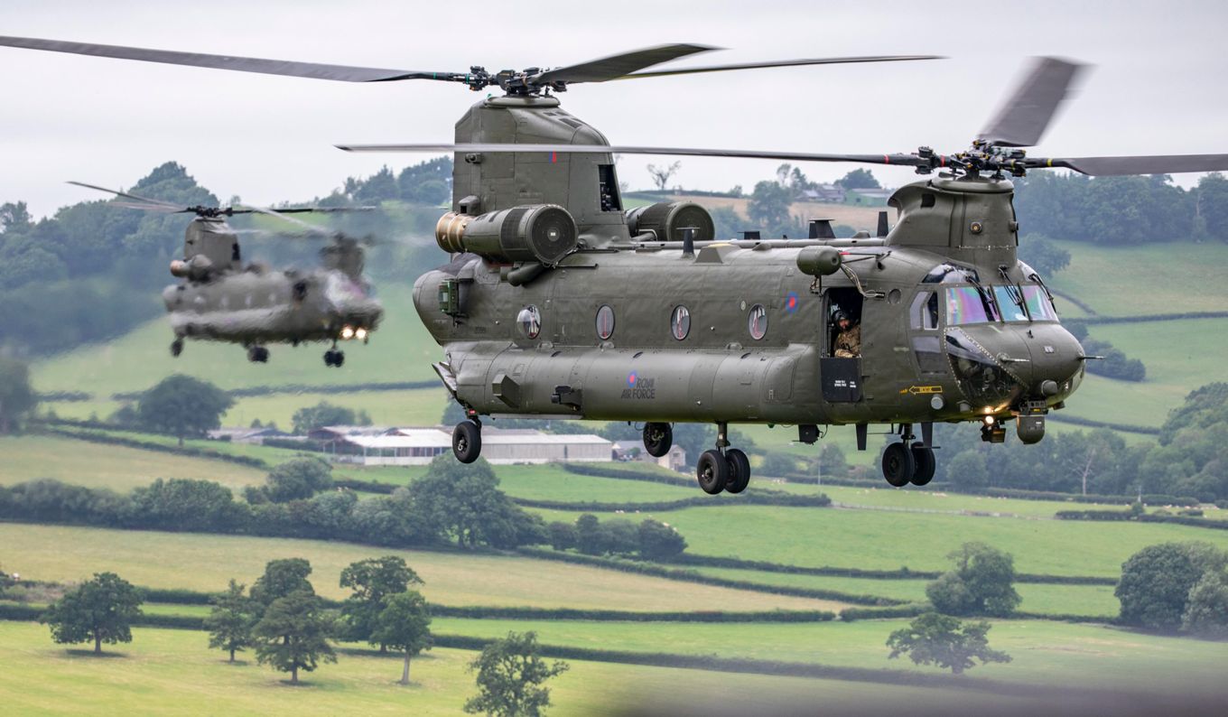 £1.4 bilhão para modernizar a frota de Chinook da RAF » Força Aérea