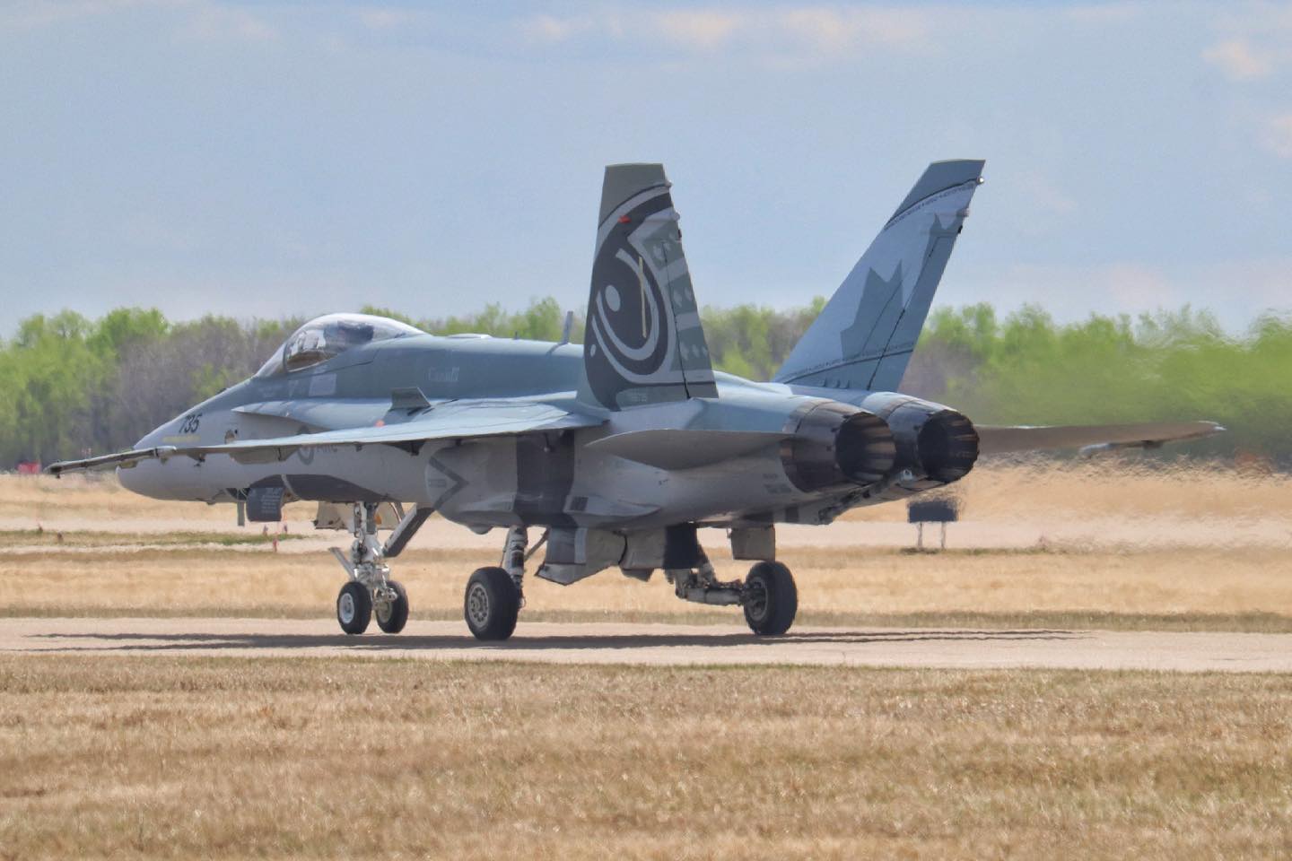 RCAF apresenta a camuflagem do CF-18 Demo Team 2021 – Força Aérea