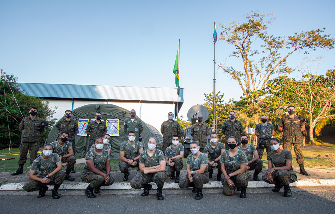 Alunos da EEAR realizam estágio prático em Comunicações » Força Aérea
