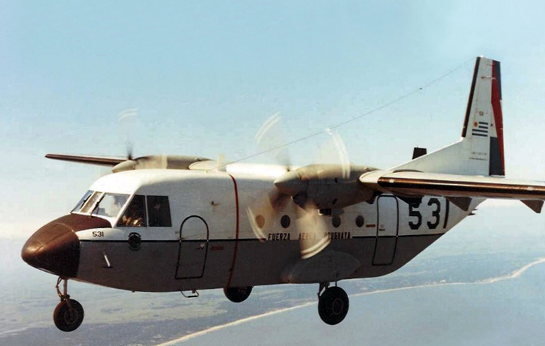 Uruguai comemora 40 anos da chegada do primeiro C-212