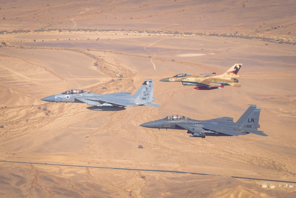 Israel e EUA concluem a Desert Eagle