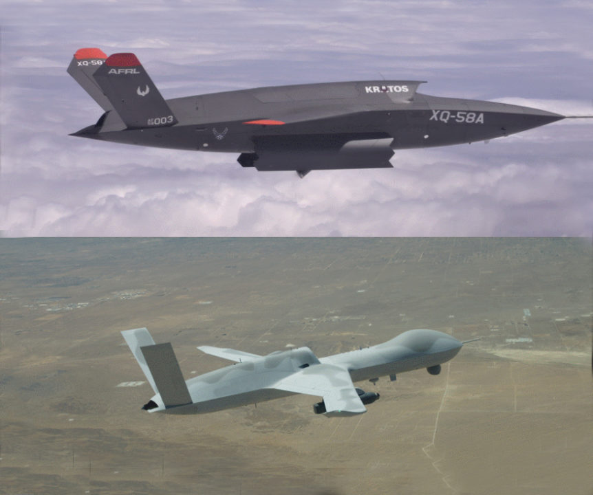 XQ-58 e MQ-20 avançam no programa Fighters and Advanced Aircraft ...