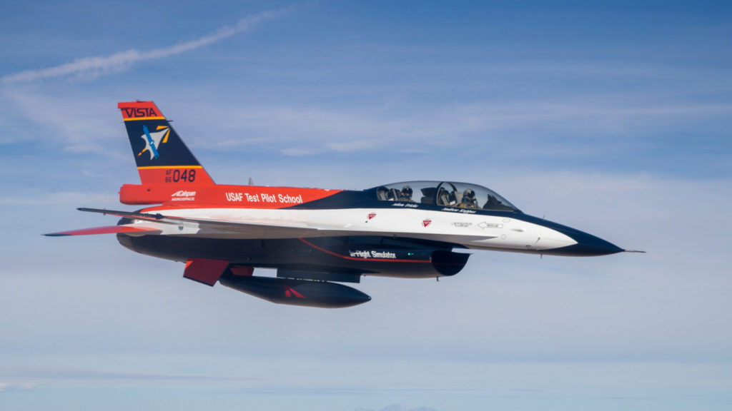 USAF: NF-16D VISTA é redesignado como X-62A » Força Aérea