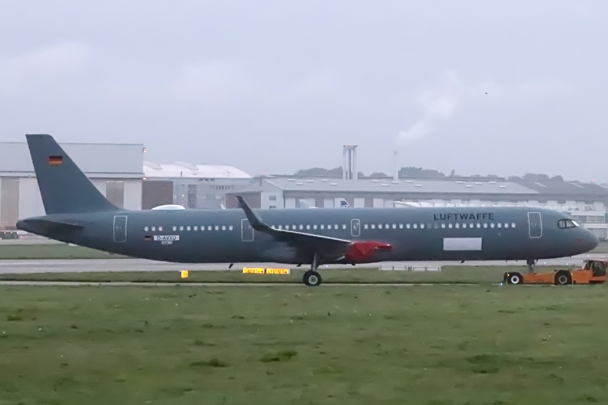 Primeiro Airbus A321LR da Luftwaffe – Força Aérea