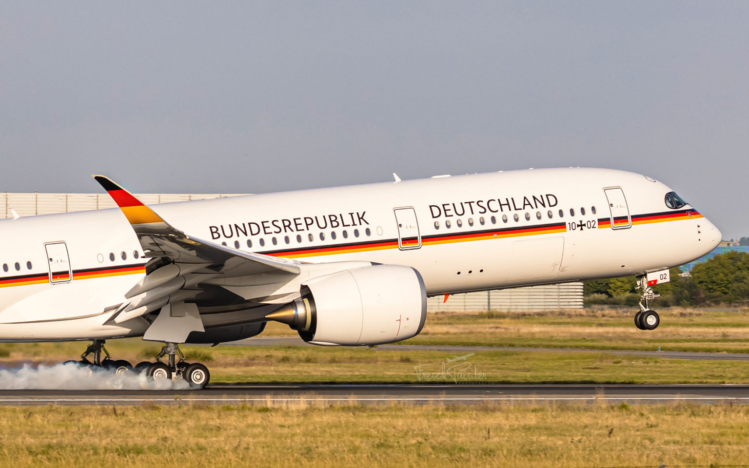 Segundo A350-900CJ da Luftwaffe realiza voo inaugural » Força Aérea