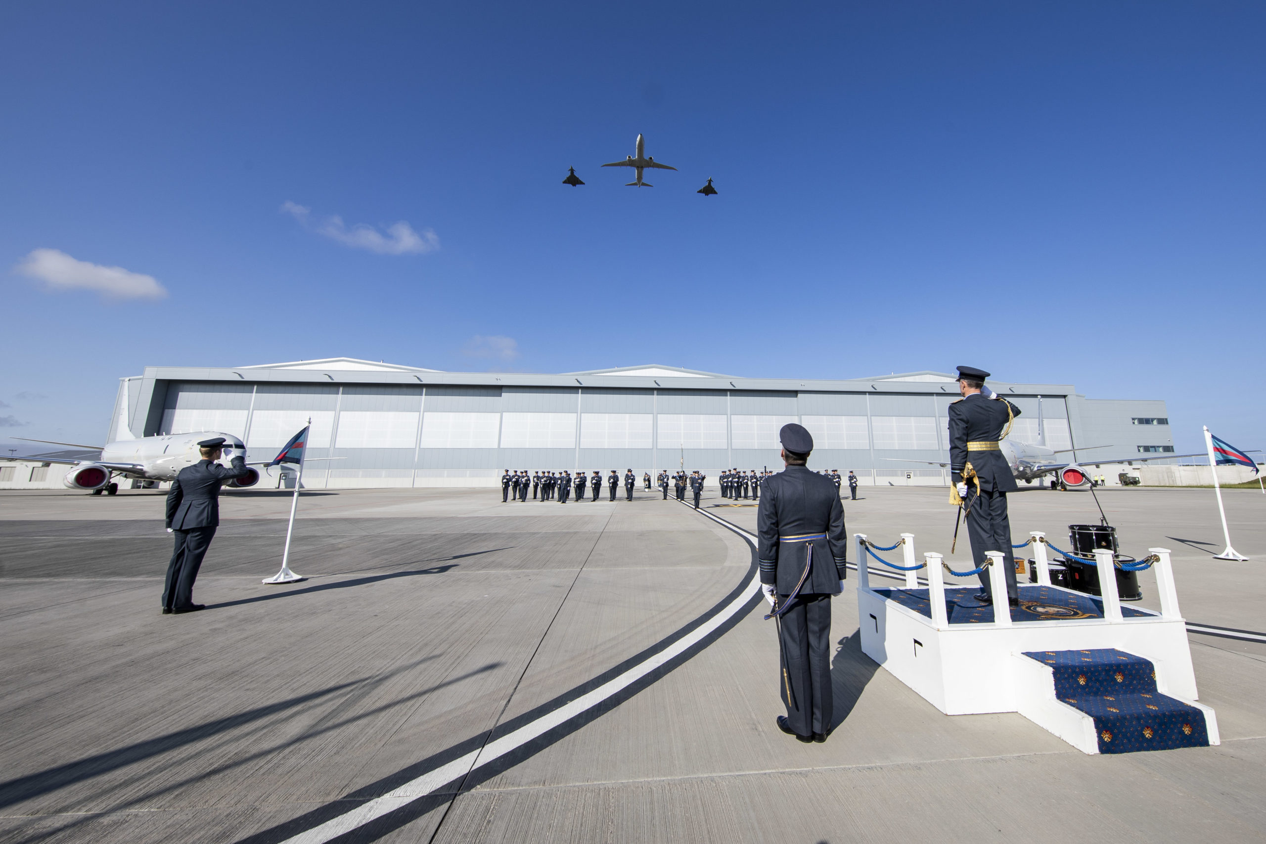 RAF inaugura o Atlantic Building para suporte à frota P-8 Poseidon ...