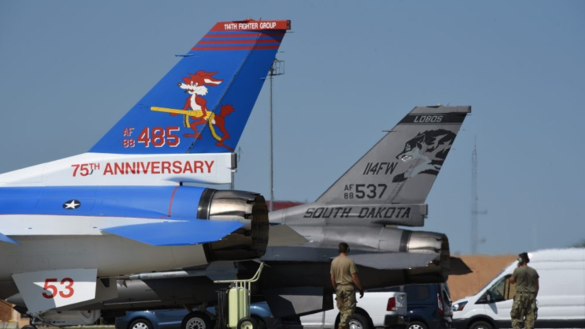 175th FS – 75 anos com F-16 em Special Colors – Força Aérea