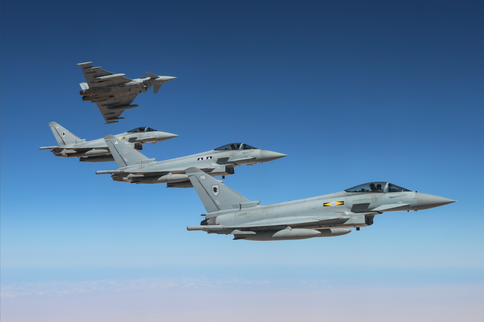 Leonardo: novo pacote DASS para o Eurofighter Typhoon – Força Aérea