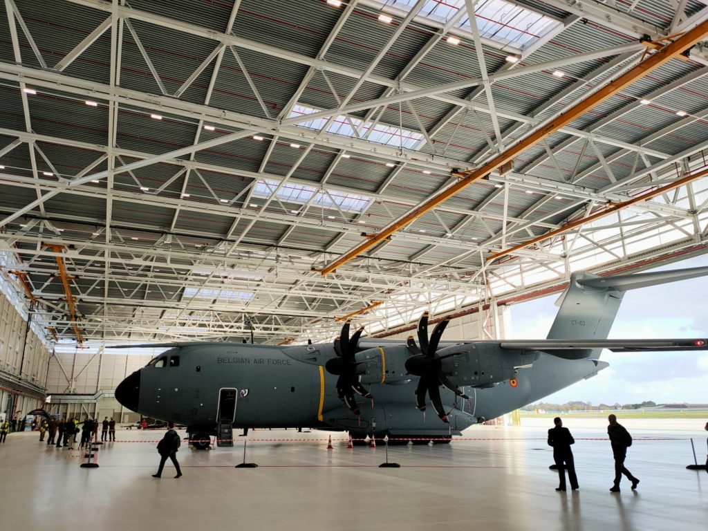 Bélgica: 4º A400M e novo hangar para o Atlas » Força Aérea