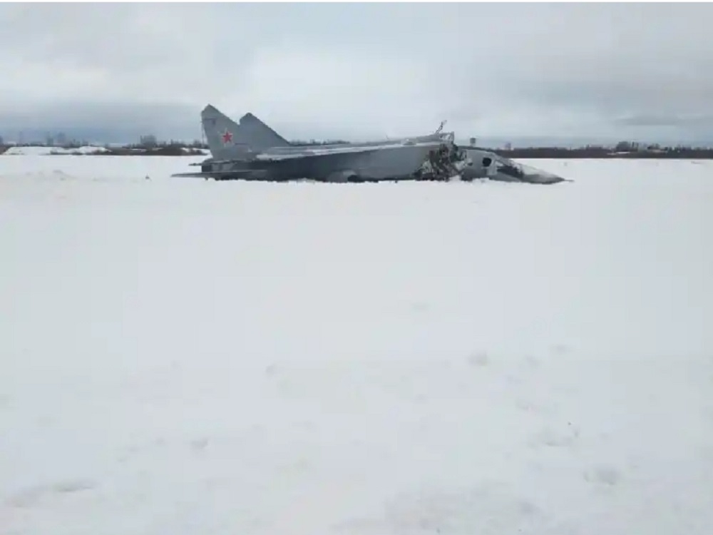 Acidente com MiG-31K Russo » Força Aérea
