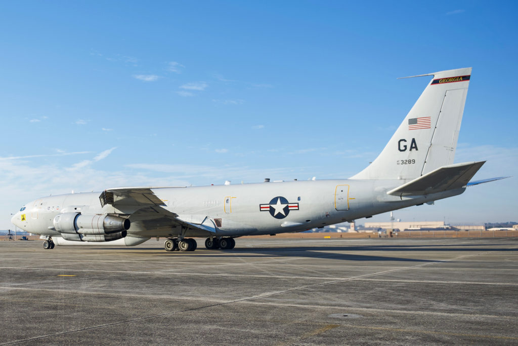 USAF aposentou o primeiro E-8C JSTARS » Força Aérea