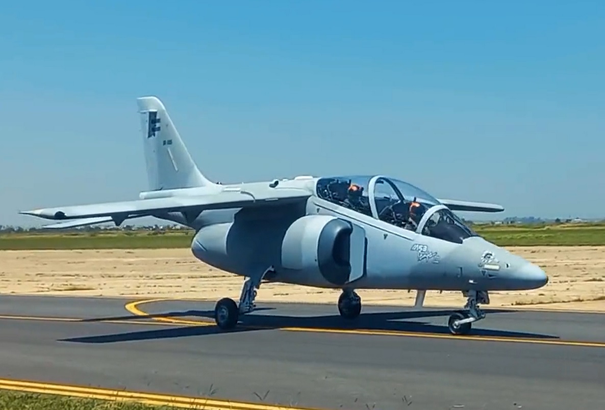 Voa mais um Pampa III Bloco II produzido para a Força Aérea Argentina