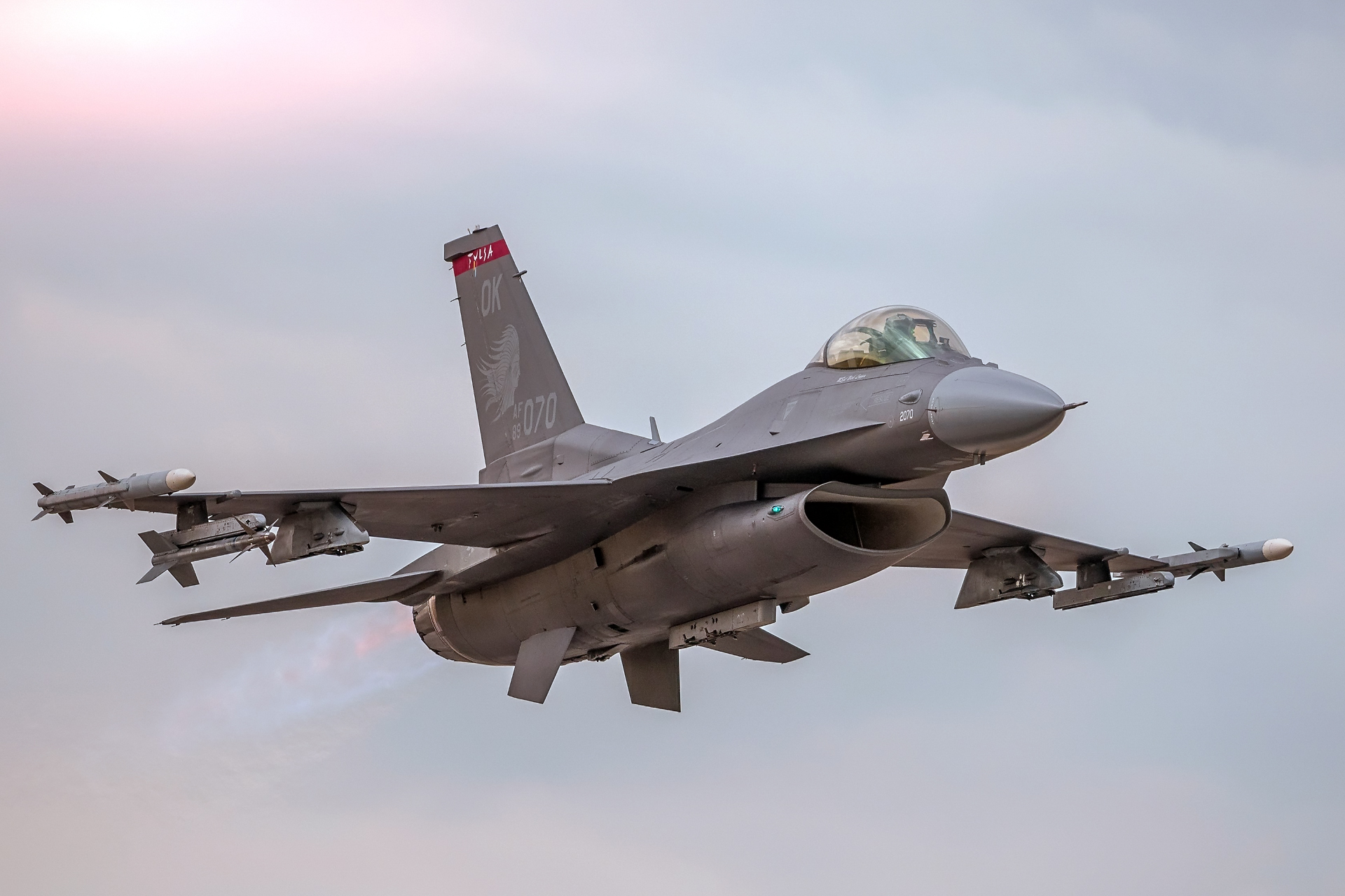 Acidente com F-16CM da Guarda Aérea Nacional de Oklahoma