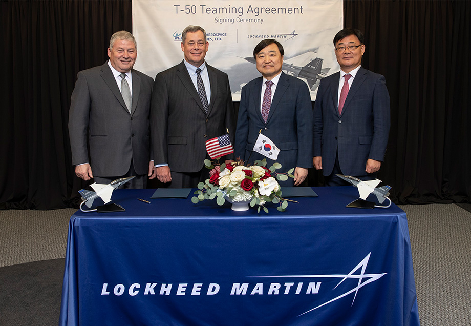 Korean Aerospace e Lockheed Martin investirão na venda dos jatos T-50 ...
