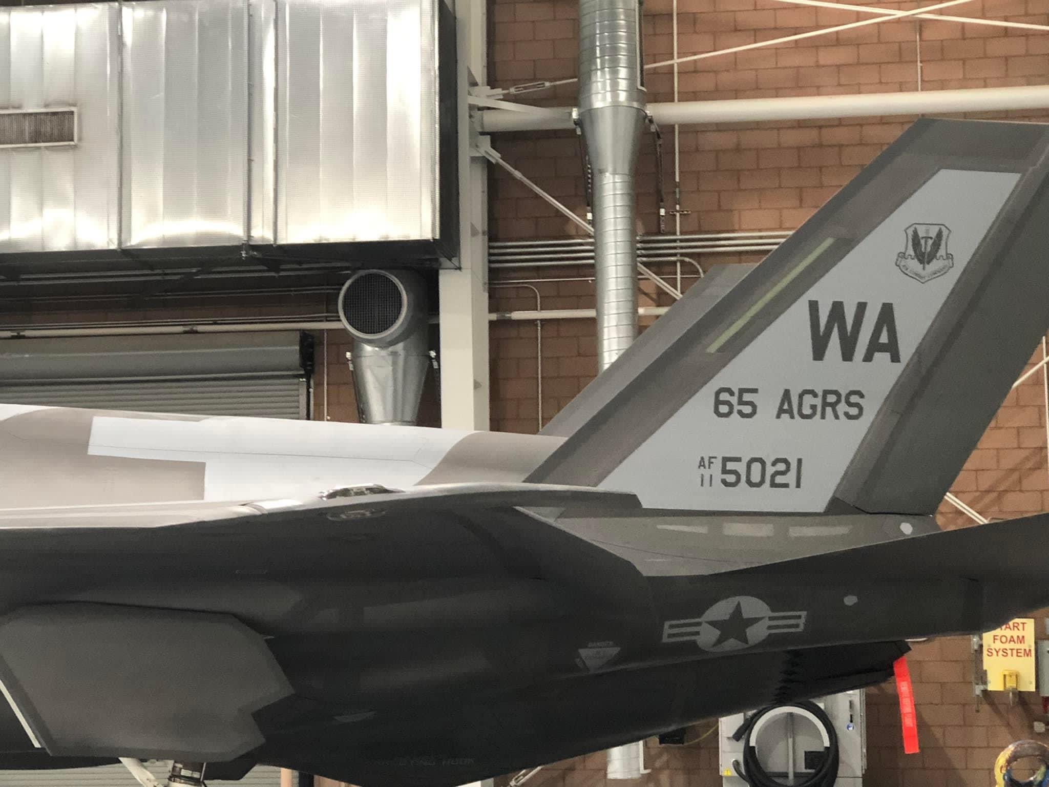 F-35A Aggressor do 65th AGRS! » Força Aérea