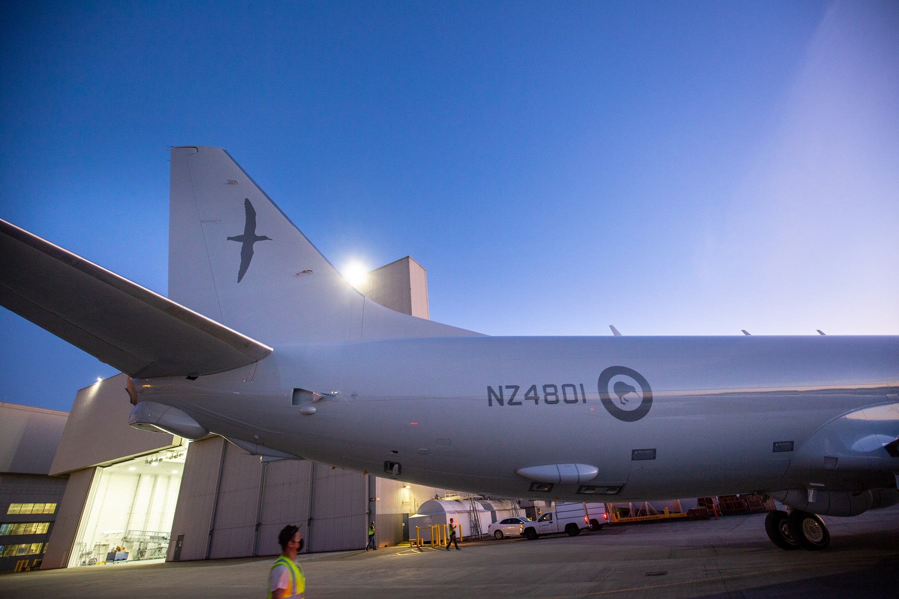 Roll-out do primeiro P-8A Poseidon da Nova Zelândia » Força Aérea