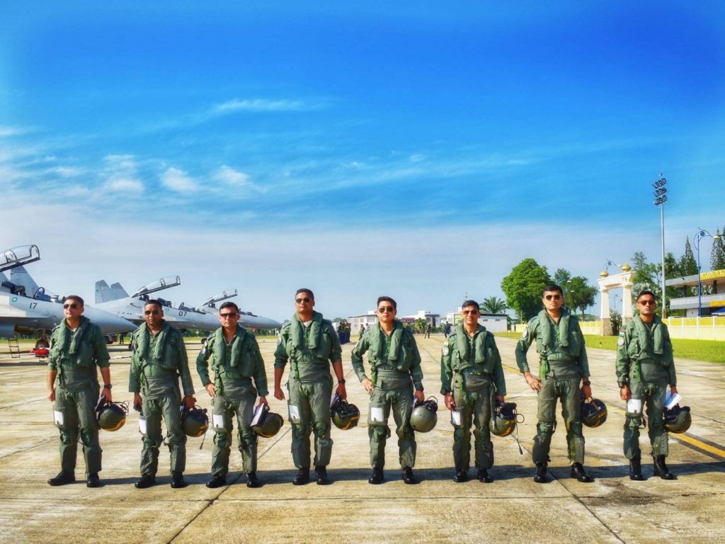 Malásia e Índia finalizaram exercício Udara Shakti 2022 » Força Aérea