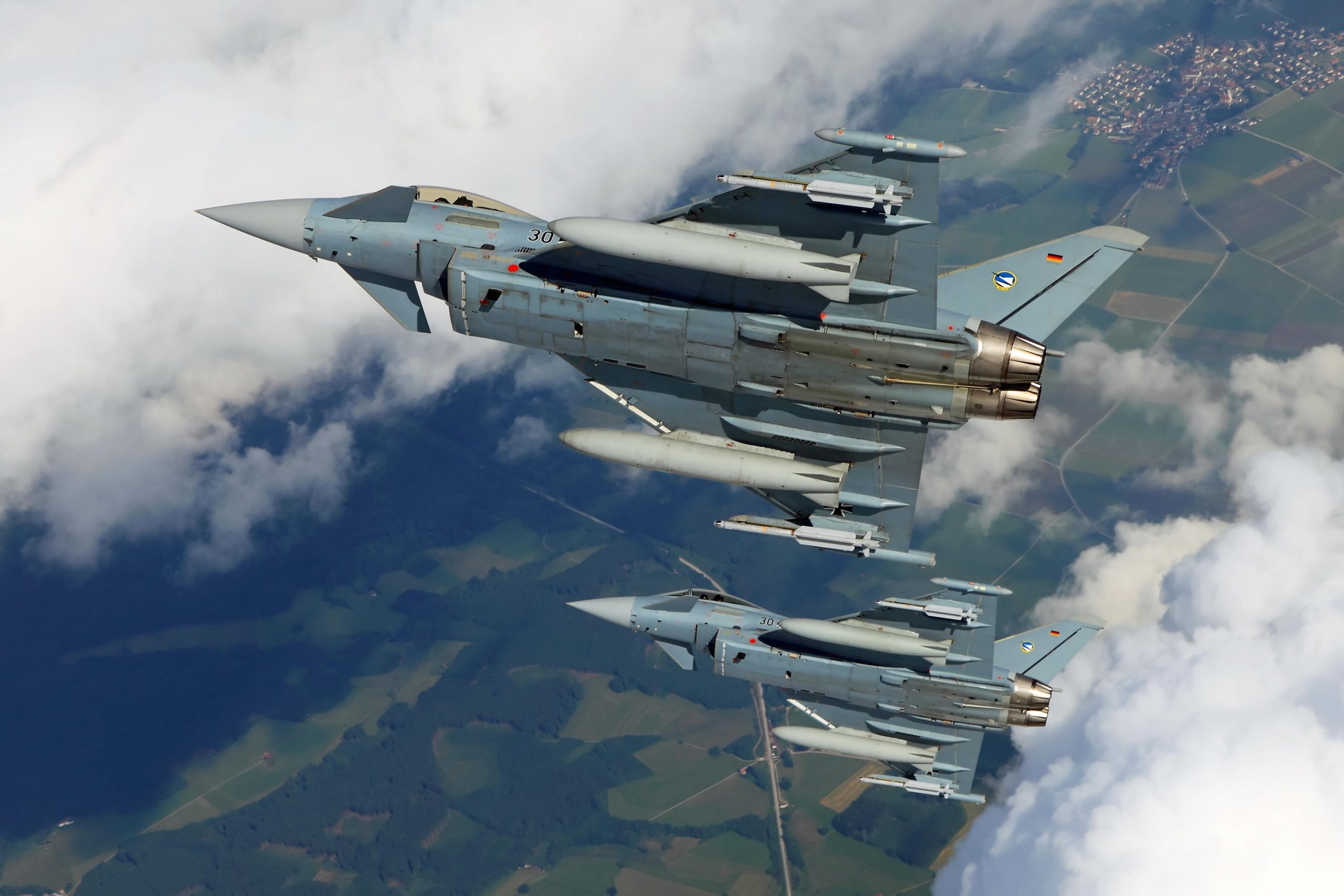 Luftwaffe e Airbus converterão 15 Eurofighter Typhoon para versão EW
