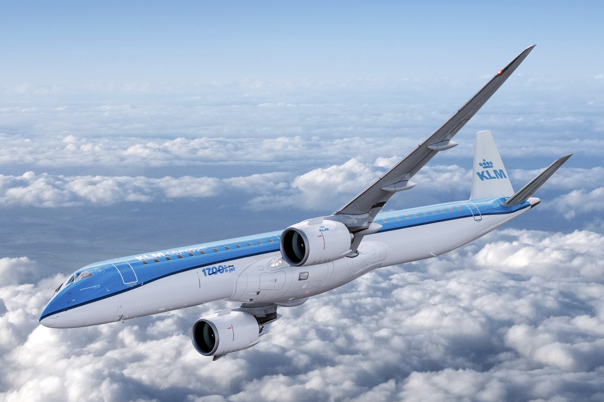 Embraer entrega E-Jet de número 1.700