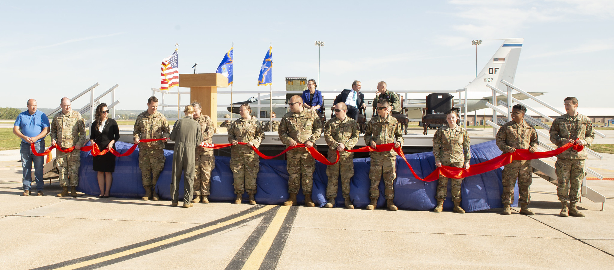 USAF reabre a pista de pouso de Offutt AFB