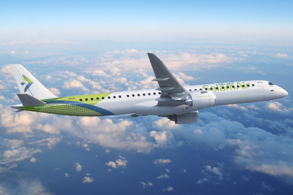 Empresa do Oriente Médio adquire seis Embraer E195-E2 – Força Aérea