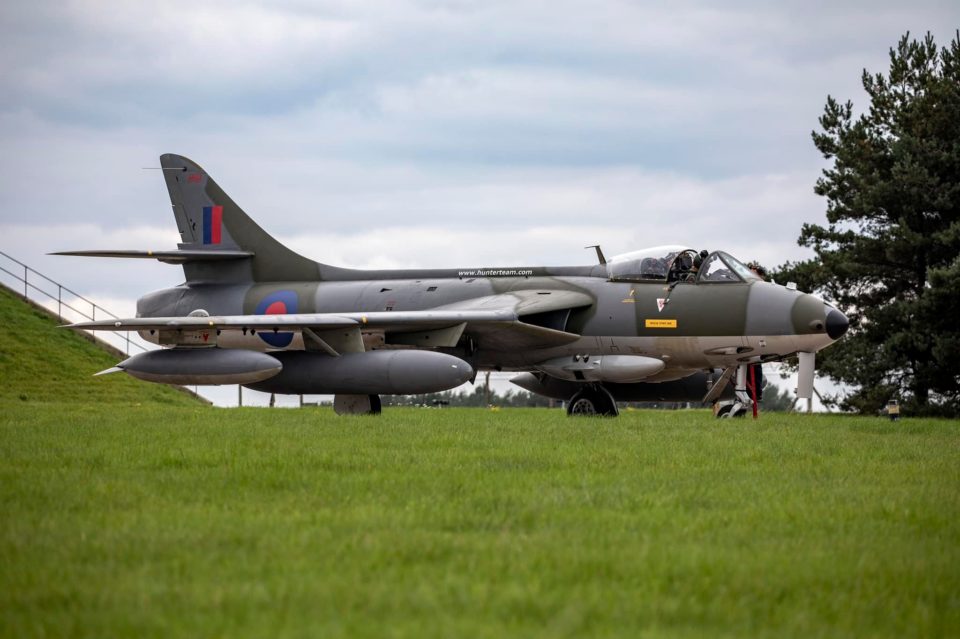 Hawker Hunter Aviation de casa nova – Força Aérea