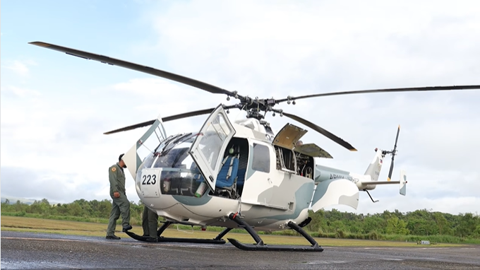 Dornier Technology doa BO-105 ao Exército da Filipinas