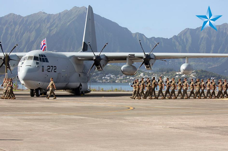 USMC ativou novo Esquadrão de KC-130J no Havaí » Força Aérea