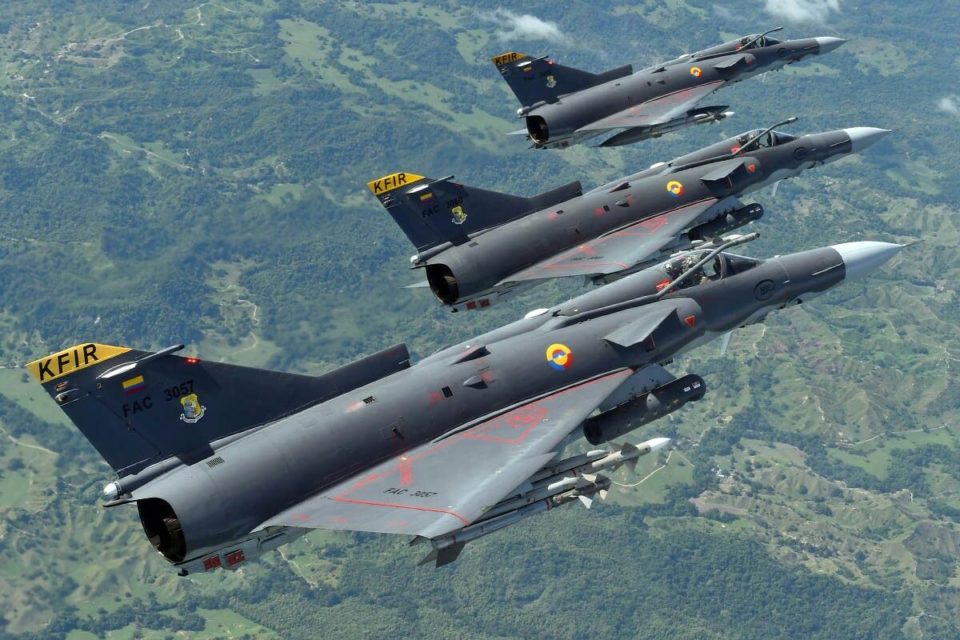 Colômbia manterá os IAI Kfir operacionais até o final de 2024 – Força Aérea