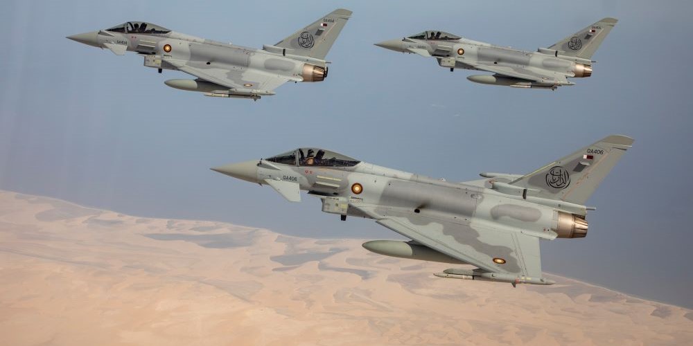 A British-Qatari Typhoon Unit permanecerá na RAF Coningsby » Força Aérea