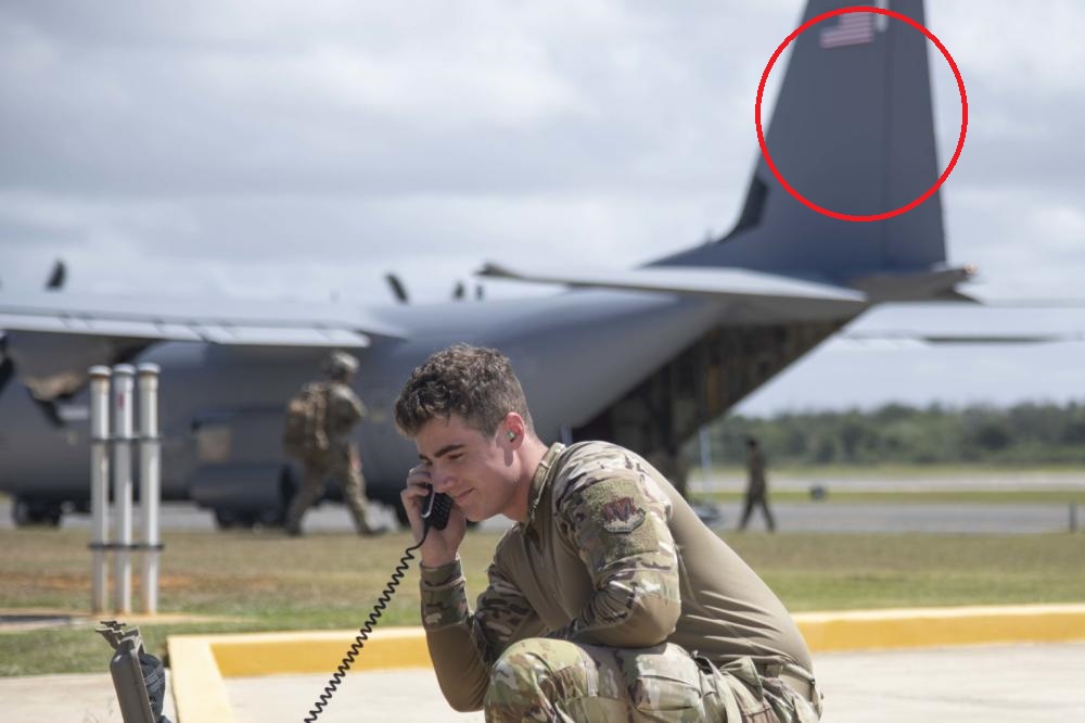 USAF remove marcas dos seus aviões-tanque e de transporte – Força Aérea