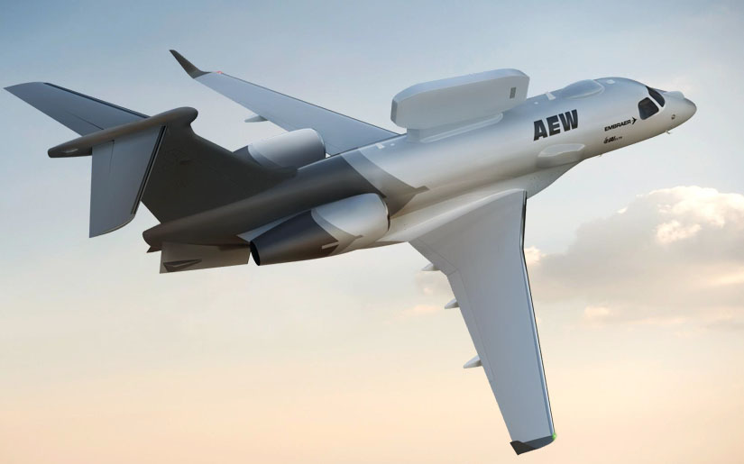 Embraer e ELTA buscam clientes para o P600 AEW&C » Força Aérea