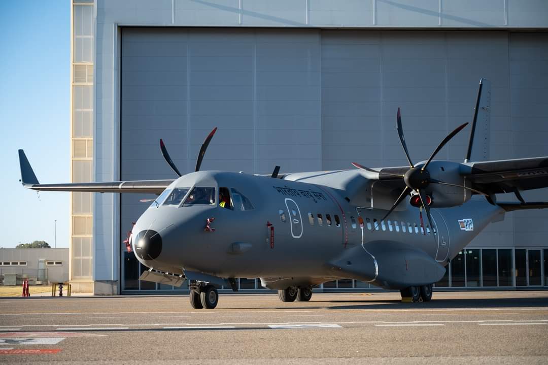 Primeiro Airbus C295W nas cores da Força Aérea Indiana – Força Aérea