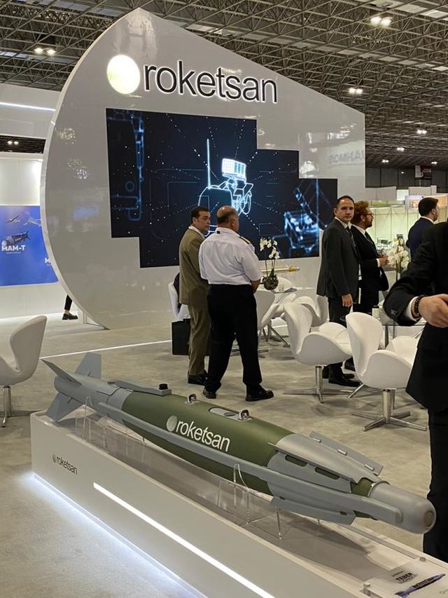LAAD 2023: Roketsan apresenta o Kit GPS/INS/SAL TEBER