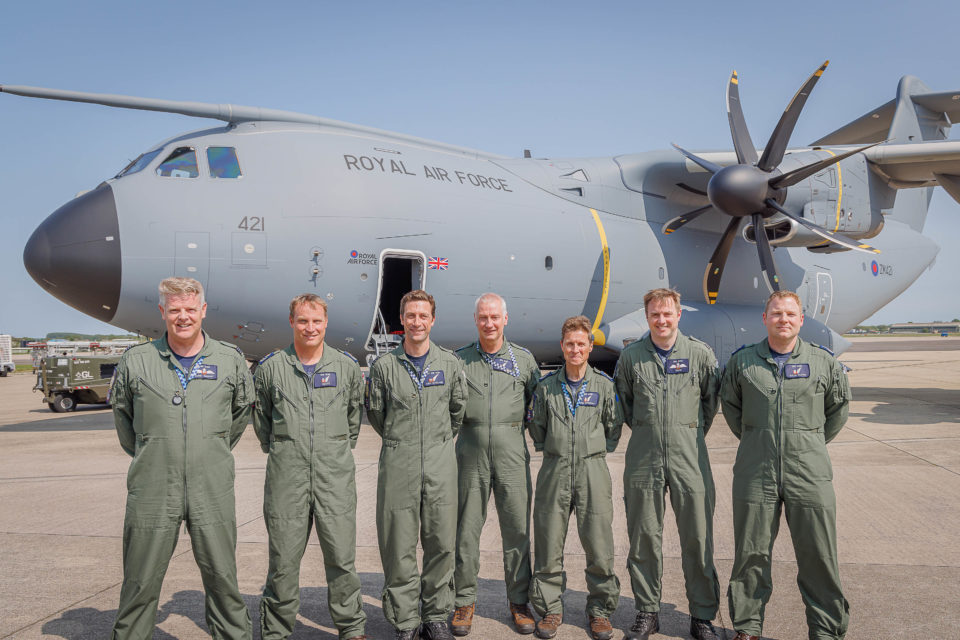 O último Airbus A400M Atlas da RAF » Força Aérea