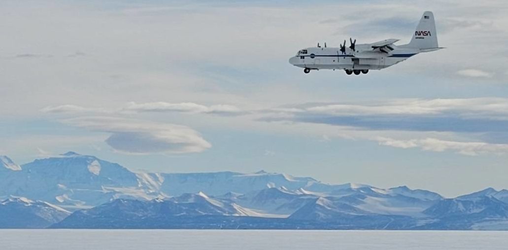 C-130H da NASA conclui a entrega na Antártica do Observatório GUSTO ...