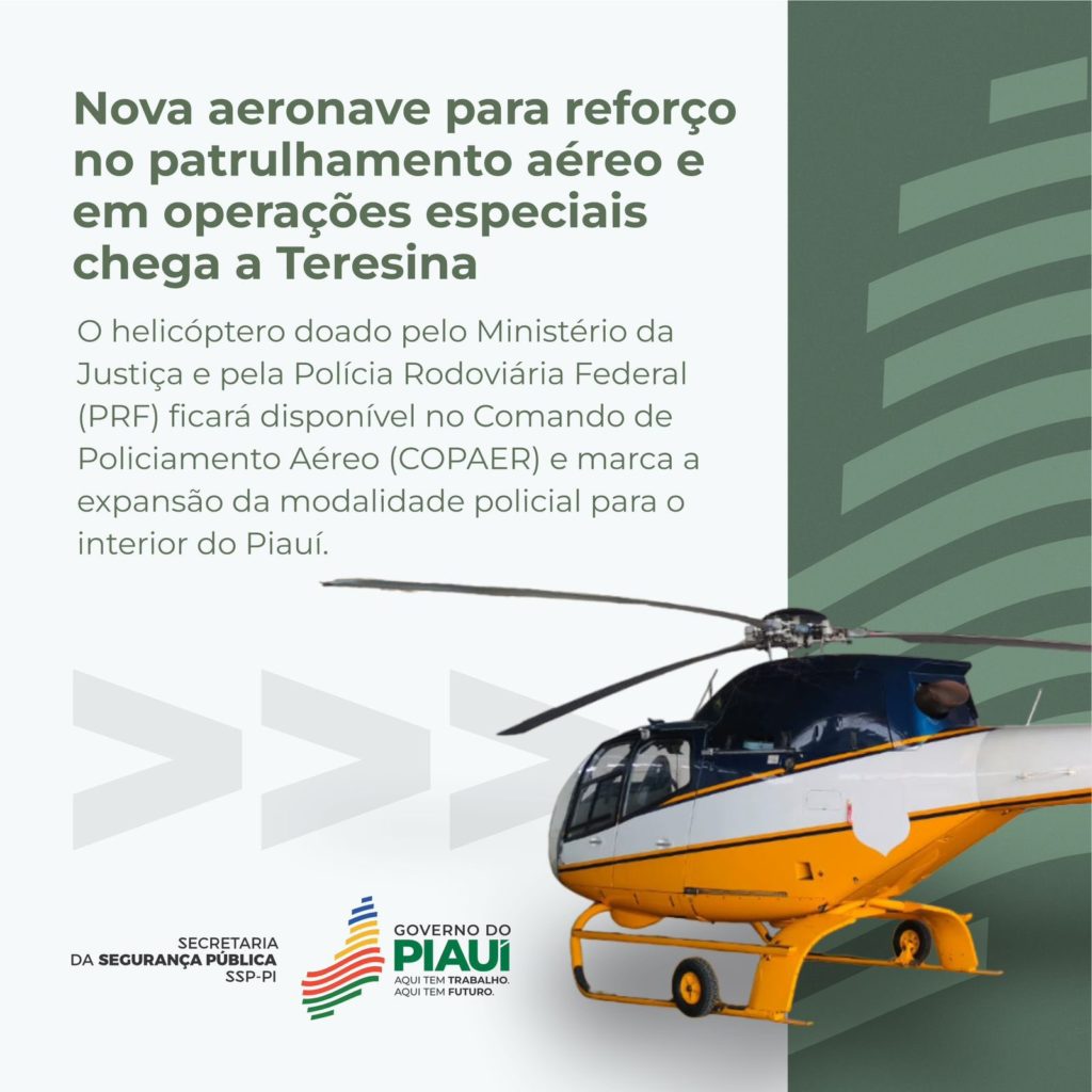 BOPAER do Piauí recebeu EC120 Colibri doado pela PRF » Força Aérea