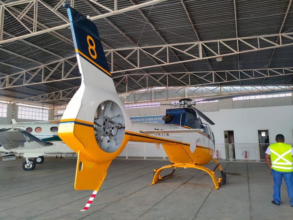 BOPAER do Piauí recebeu EC120 Colibri doado pela PRF » Força Aérea