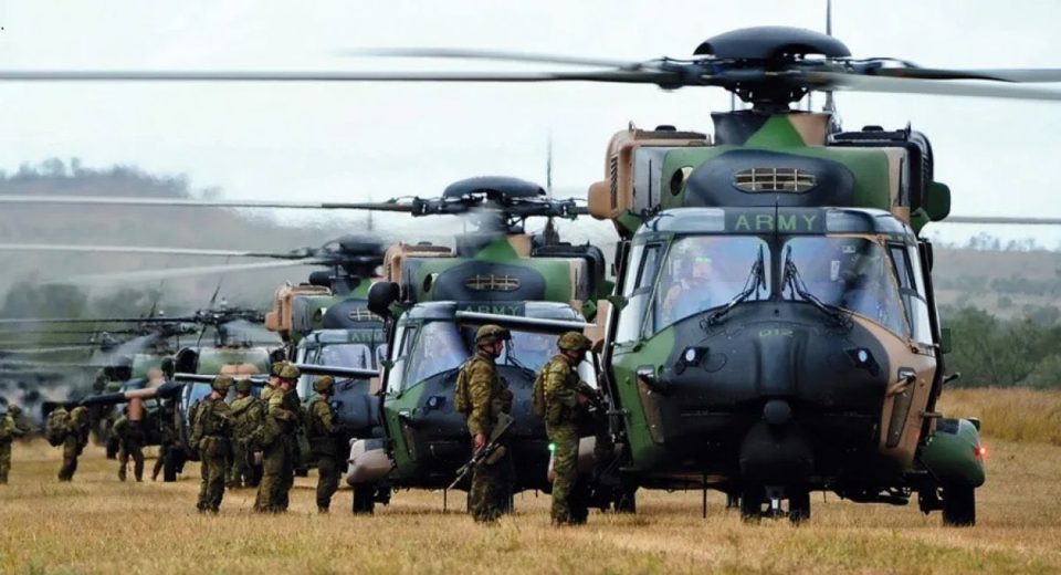 Austrália está literalmente enterrando seus helicópteros NH90 – Força Aérea