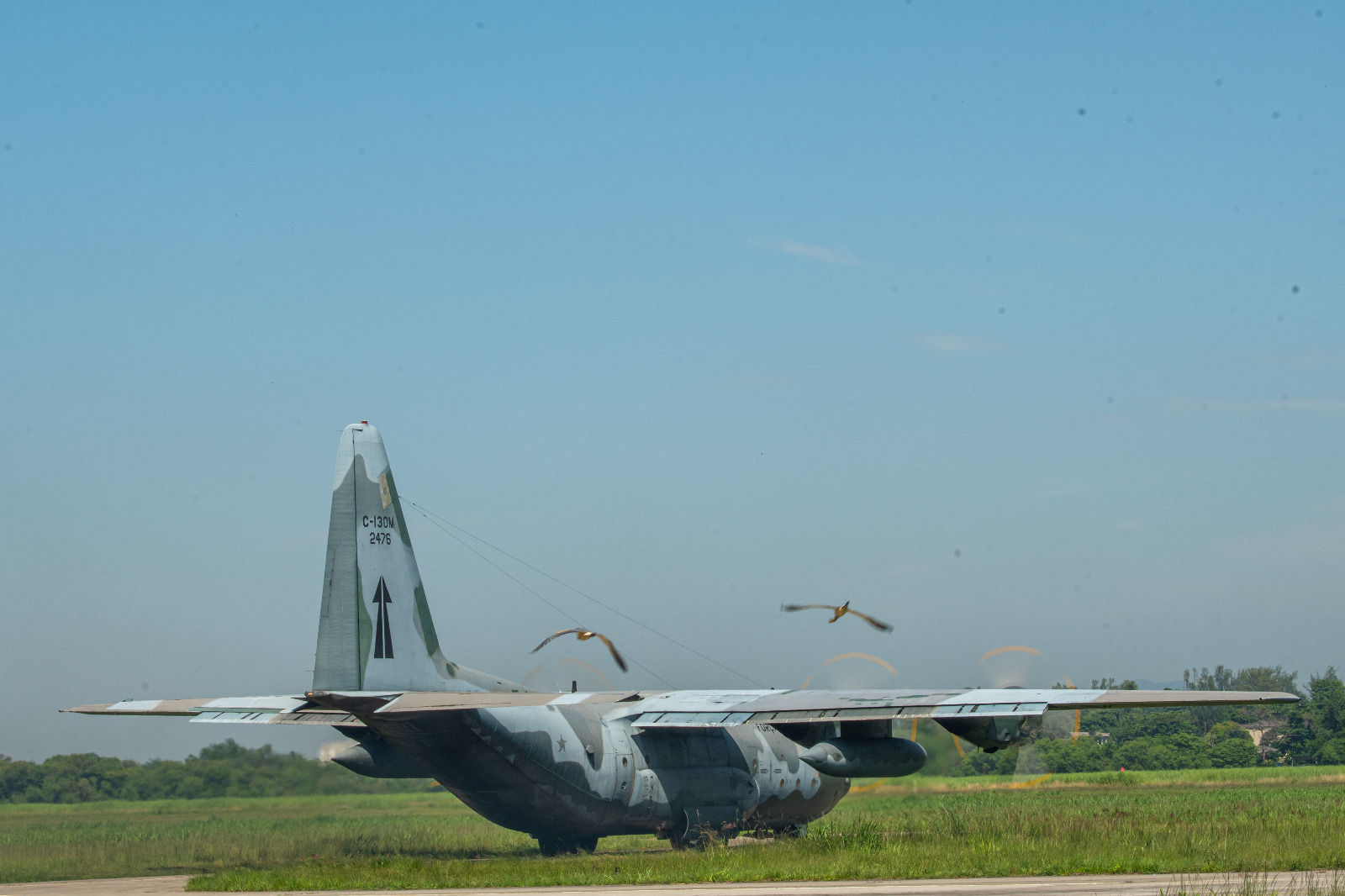 Exército celebra despedida do C-130 Hércules na Força Aérea Brasileira ...