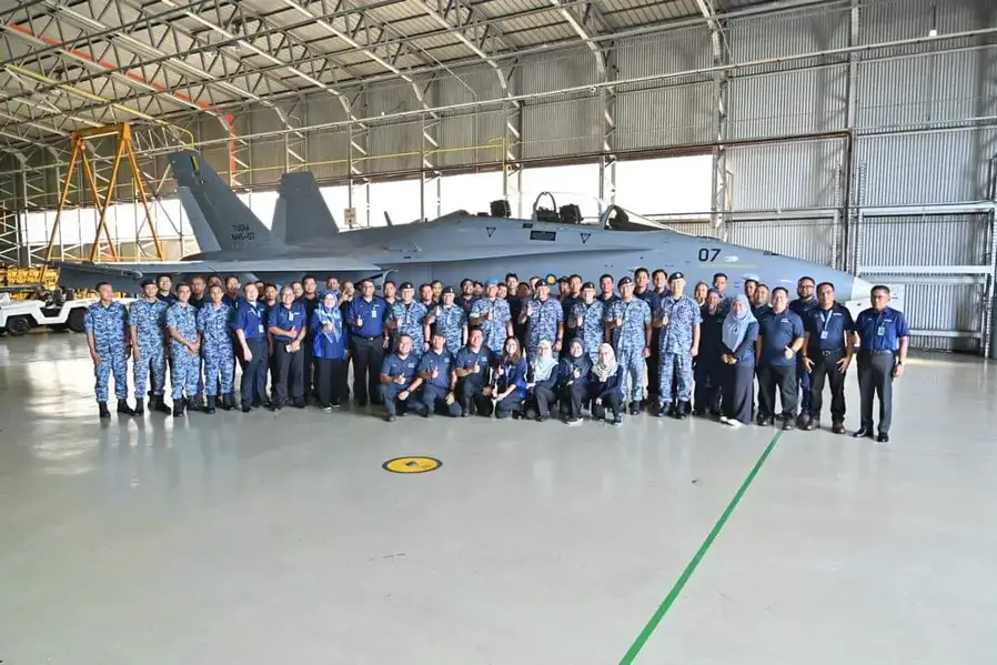 RMAF recebe segundo F/A-18D após revisão programada de 12 anos