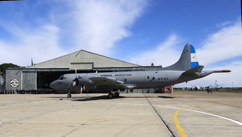 Novo P-3C Orion da Argentina realizou primeira missão operacional
