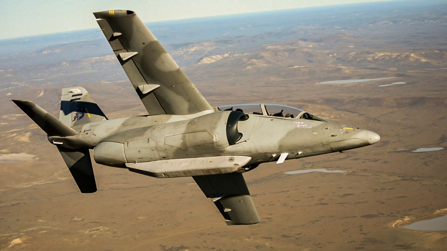Força Aérea Argentina realizou campanha de tiro ar-solo com IA-63 Pampa III