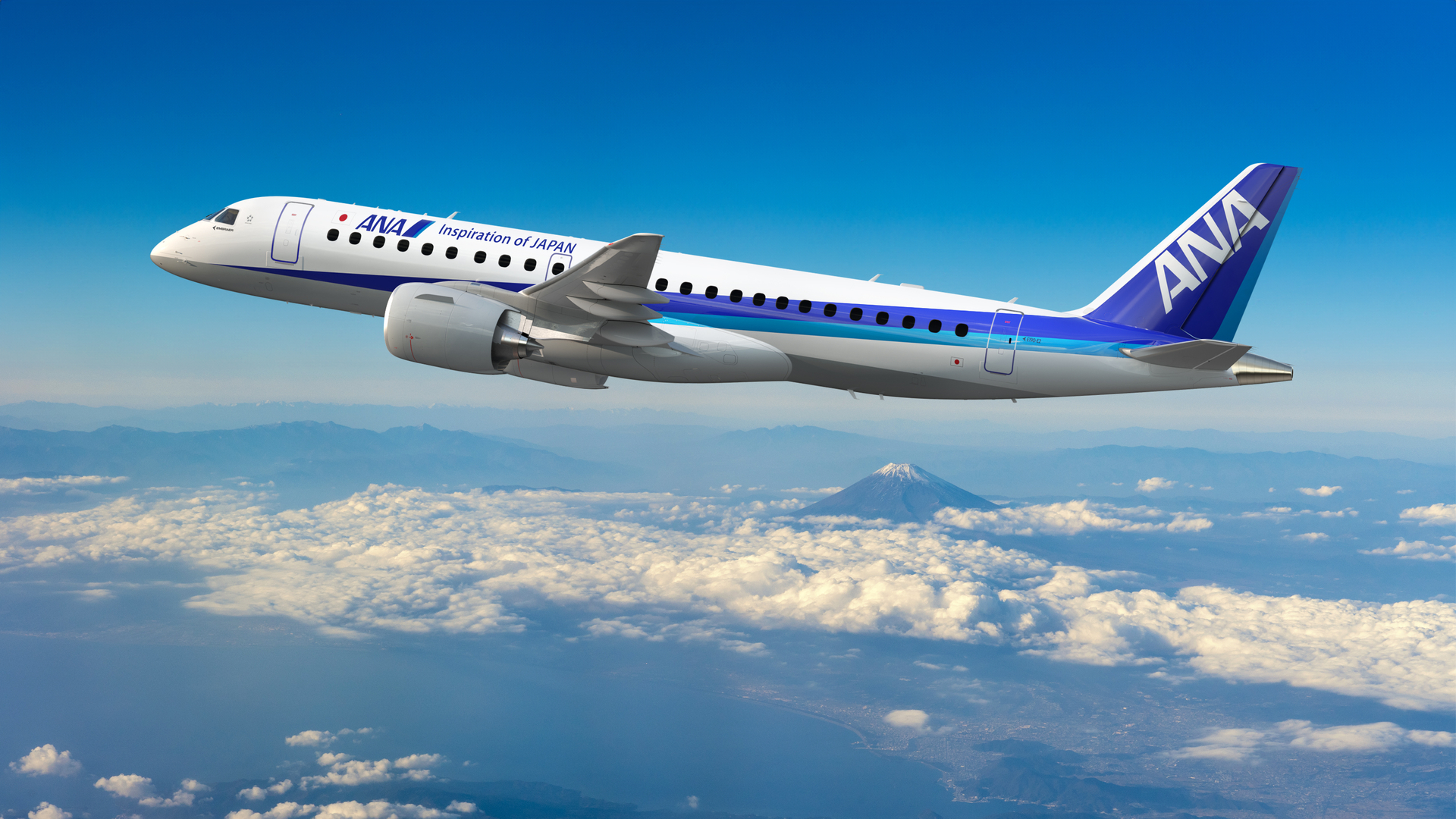 All Nippon Airways encomendou 15 novos Embraer E190-E2