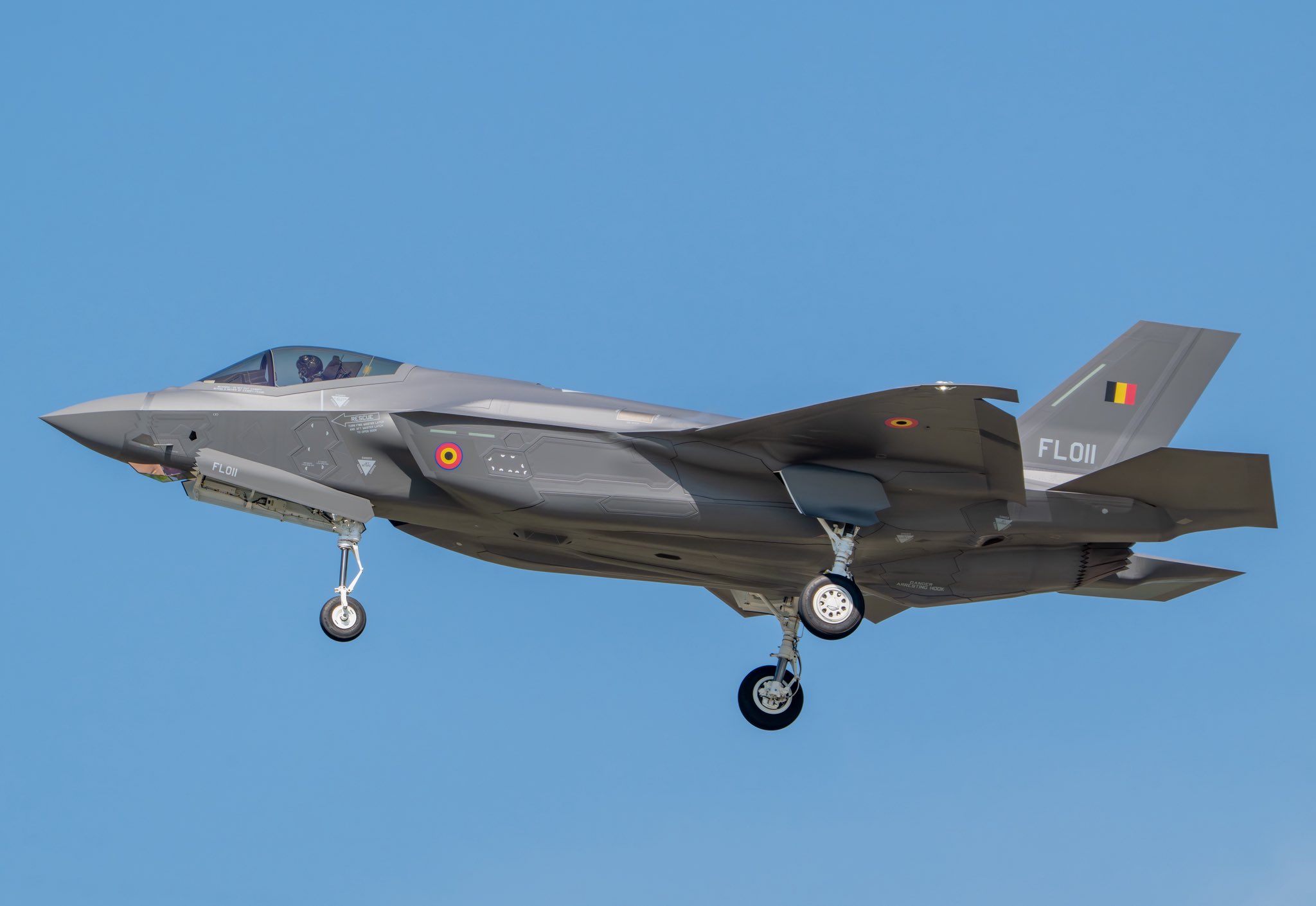 Voam mais dois F-35A belgas